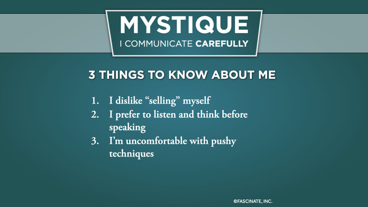 3 Insights about YOU (and your team) - How To Fascinate